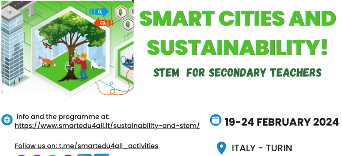 Course: Smart Cities and Sustainability – STEM for secondary teachers ...