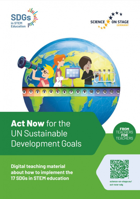 New flyer on the SDG materials available | Science On Stage Europe